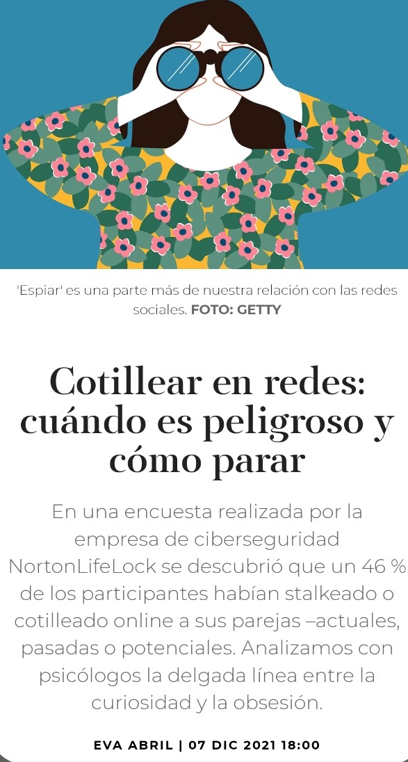 Cotillear en redes: cuándo es peligroso y cómo parar - Psicóloga En ...